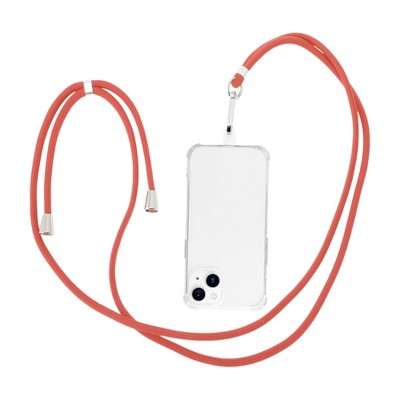 Unique Bargains Adjustable Mobile Phone Strap with Universal Patch Red ...