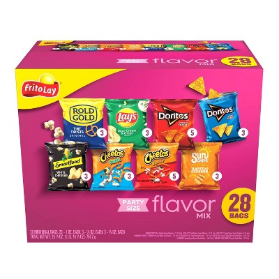 Frito-lay Snacks Flavor Mix Mega Size Variety Pack - 42ct : Target