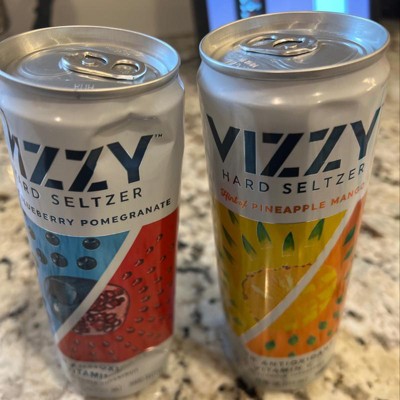 Vizzy Hard Seltzer Vibrantly Tropical Variety Pack - 12pk/12 Fl Oz Slim ...