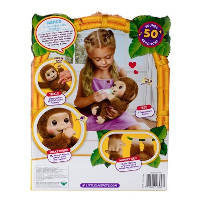 Little Live Pets My Baby Monkey - Mango : Target