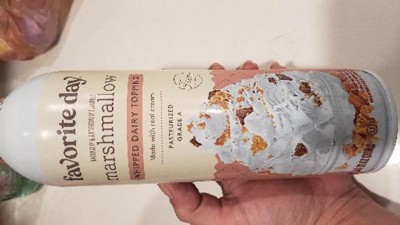 Marshmallow Whipped Dairy Topping - 13oz - Favorite Day™ : Target