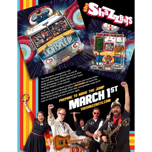 Shazzbots - Lightspeed! (cd) : Target