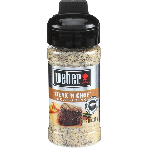 Weber Seasoning Steak N Chop - Pack Of 6 - 3 Oz : Target
