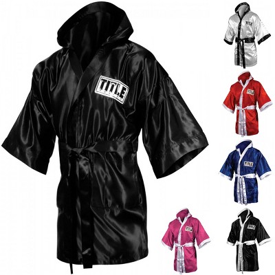 Title Boxing Stock Full Length Satin Walkout Robe : Target