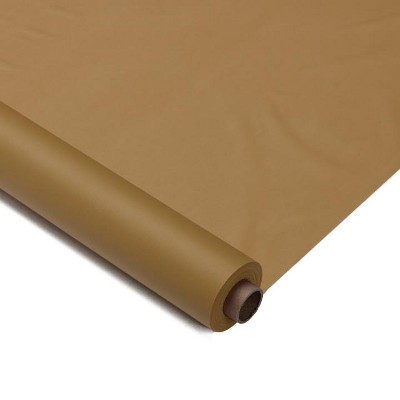 Crown Display 40 Inch. X 100 Feet Disposable Plastic Tablecloth Roll ...