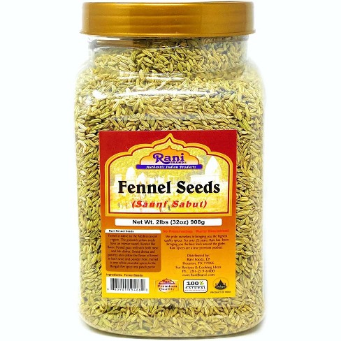 Fennel (saunf) Seeds - 32oz (2lbs) 908g - Rani Brand Authentic Indian ...