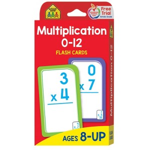 School Zone Publishing Multiplication 0-12 Flash Cards (Case of 10 ...