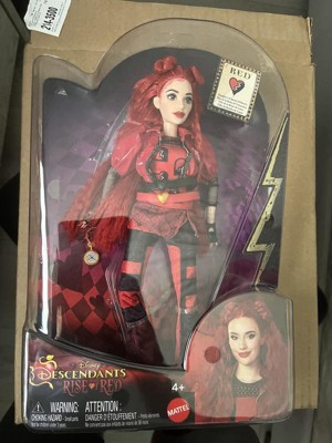 Disney Descendants: The Rise Of Red Fashion Doll & Accessory, Red ...
