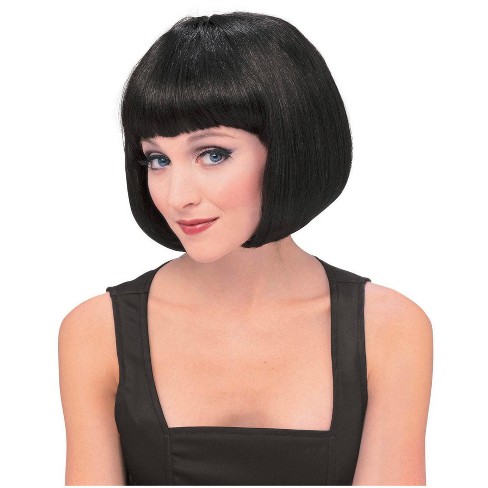 Rubies Super Model Wig Black One Size : Target