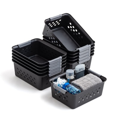 IRIS USA Plastic Modular Basket Bin, Organizer Bins : Target