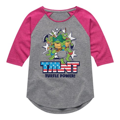 Girls' Teenage Mutant Ninja Turtles Turtle Power Americana - Athletic ...