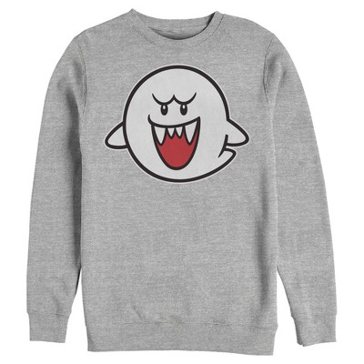 Men's Nintendo Mario Boo Ghost Sweatshirt : Target