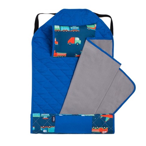 Wildkin Kids Modern Nap Mat With Elastic Straps For Cot , Perfect For ...