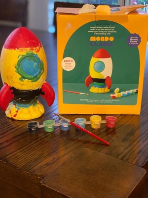 Paint-your-own Ceramic Rocket Ship Kit - Mondo Llama™ : Target