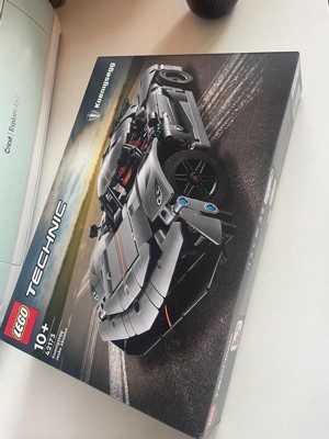 Lego Technic Koenigsegg Jesko Absolut Gray Hypercar Sport Car Building ...
