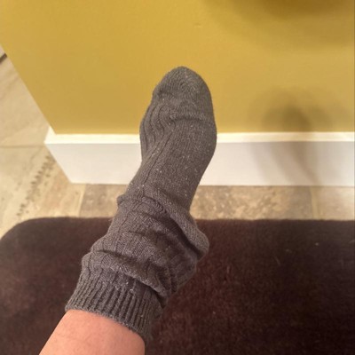 Women's Fine Ribbed Nep 3pk Crew Socks - Universal Thread™ Oatmeal/tan ...