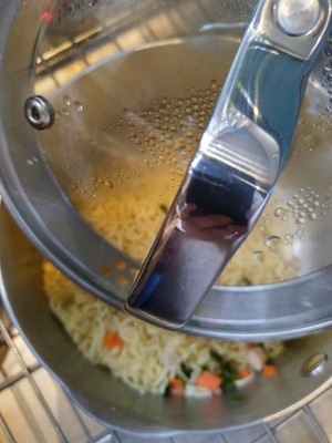 1.5qt Stainless Steel Sauce Pan With Straining Lid Silver - Figmint ...