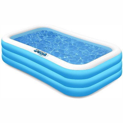 H2ogo! 8 Foot 4 Inch By 70 Inch Summer Bliss Shaded Inflatable Family ...