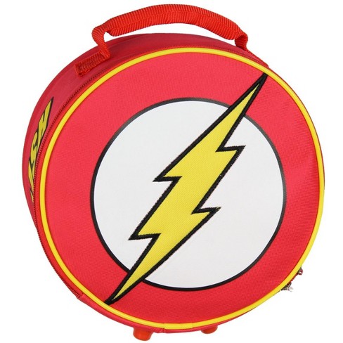 Dc Comics Flash Lunch Box Soft Kit Insulated Cooler Circle Bag Blue ...