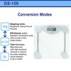 American Weigh Scales Clear Tempered Glass High Precision Digital Large ...