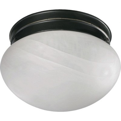 Quorum Lighting 1 - Light Flush Mount in Old World : Target