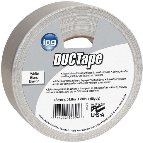 Ipg Jobsite 1.88 In. W X 60 Yd L White Duct Tape : Target