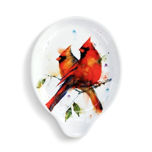 Demdaco Cardinal Pair Oval Spoon Rest : Target