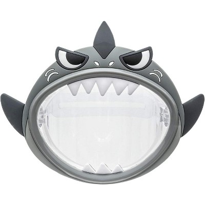 Pool Central Gray Shark Scuba Swim Mask Swimming Pool Accessory for ...