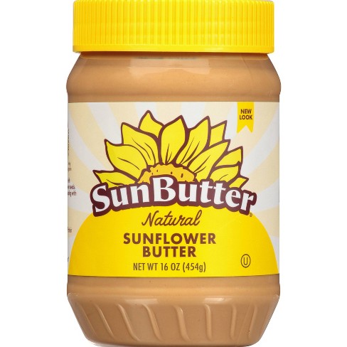 Sunbutter Natural Creamy Sunflower Butter - 16oz : Target