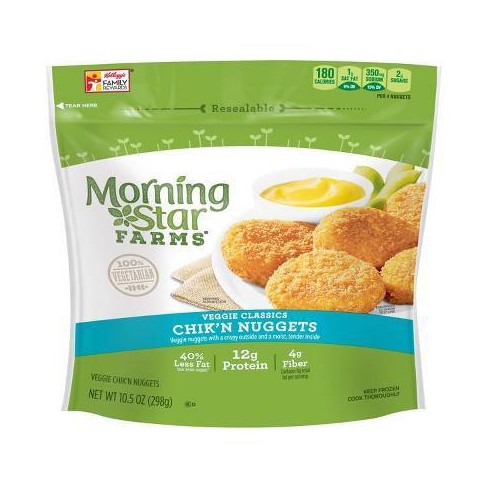 Morningstar Farms Classic Frozen Veggie Chik'n Nuggets - 10.5oz : Target