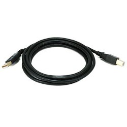 Monoprice Usb 2.0 Cable - 33 Feet - Black | Usb Type-a To Usb Type -b ...