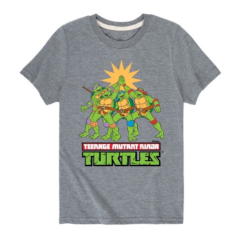 Boys' - Teenage Mutant Ninja Turtles - High Five Short Sleeve Graphic T ...