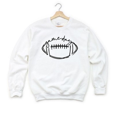 The Juniper Shop Football Game Day Checkered Toddler Graphic Sweatshirt ...