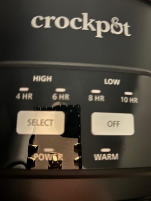 Crock-pot 6qt Cook & Carry One Touch Programmable Slow Cooker Matte ...