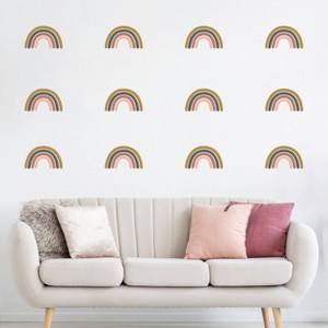Neutral Rainbows Kids' Wall Decor - Decalcomania: Multicolor Self ...