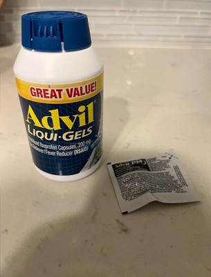 Advil Pain Reliever/fever Reducer Coated Tablets - Ibuprofen (nsaid ...