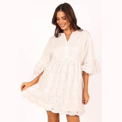 Petal And Pup Savannah Mini Dress - White Xl : Target