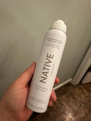 Native Deodorant & Body Spray - Sandalwood & Shea Butter - Aluminum ...
