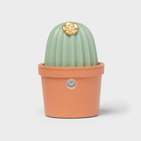 Cactus Ultrasonic Mini Diffuser Threshold Portable Spa Experience Usb Rechargeable Auto Shut off Target