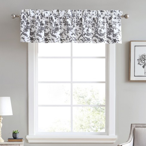 Black and white valance store