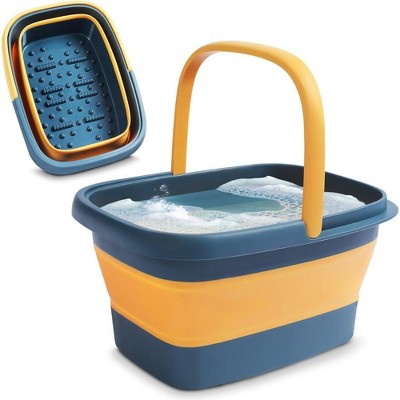 Allsett Health Collapsible Foot Bath – Advanced Foot Soaking Tub With ...