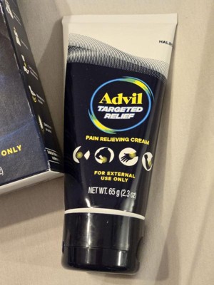 Advil Targeted Relief Pain Relieving Cream with Massage Applicator - 2 ...