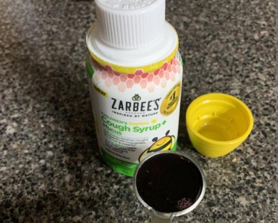 Zarbee's Kids Cough + Mucus Nighttime With Honey, Ivy Leaf, Zinc ...