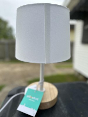 Kids' Table Lamp Pink/wood - Pillowfort™ : Target