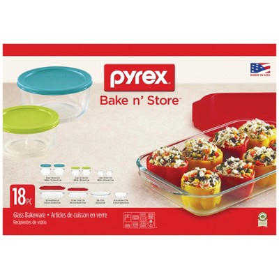 Pyrex 18 Piece Set with Colored Lids – Target Inventory Checker – BrickSeek