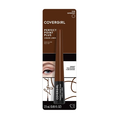 Covergirl Perfect Point Plus Liquid Liner - 210 Espresso - 0.85 Fl Oz ...