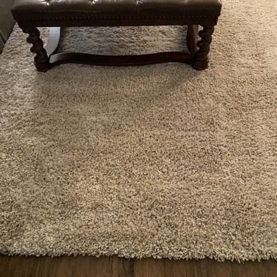 7'x10' Solid Eyelash Woven Shag Rug Gray - Project 62™ : Target