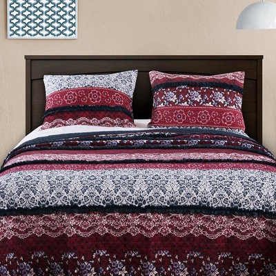Monroe Reversible Perfect Pillow Sham Multicolor By Barefoot Bungalow ...