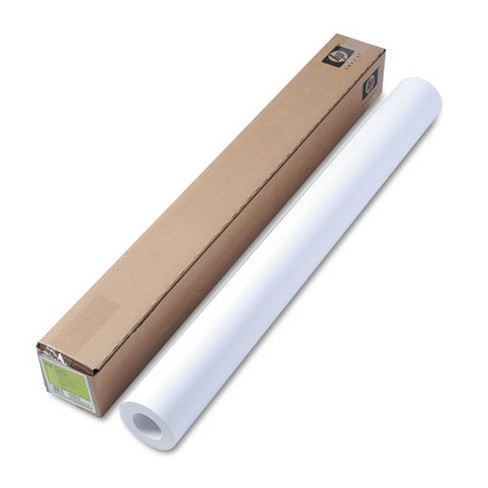 Hp Designjet Inkjet Large Format Paper, 4.3 Mil, 36" X 150 Ft, Matte ...