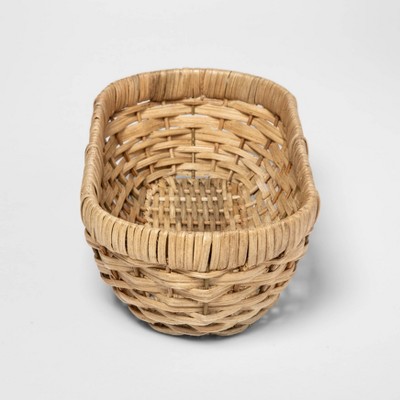 Woven Wicker Bread Basket Khaki – Threshold™ – Target Inventory Checker ...